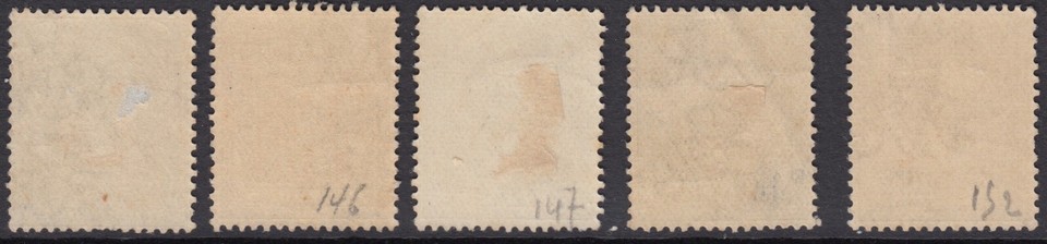 1902, 4d; 5d; 6d; 9d; 1s - MINT HINGED | eBay