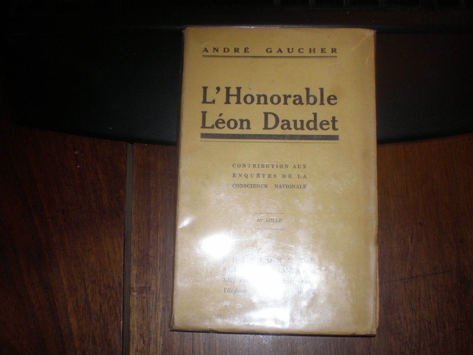 ACTION FRANCAISE/André GAUCHER/L'HONORABLE LEON DAUDET 1919 EO | eBay.de