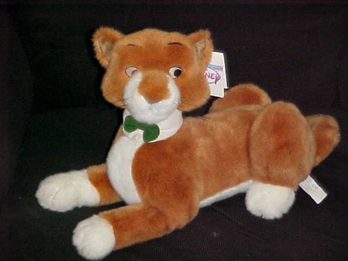 21" Disney Lying Thomas O' Malley Plush Toy With Tags From The ...