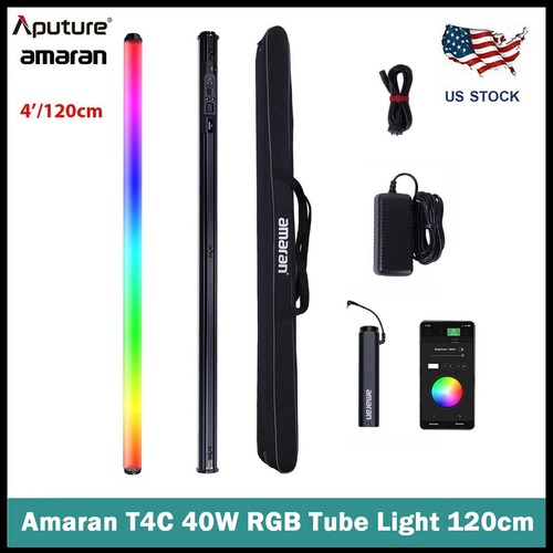 Aputure Amaran T4C RGB Tube Light Stick Handled led full Color 2500K ...