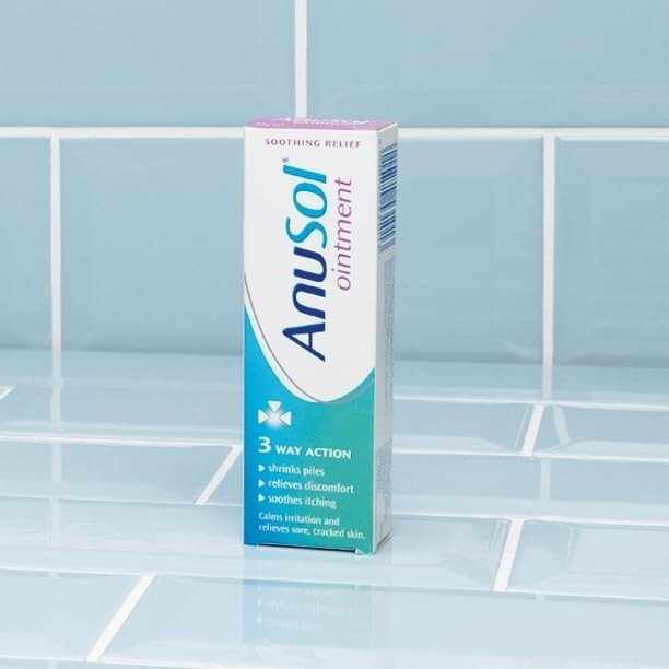 Anusol Soothing Relief Ointment 15g | 4 Way Action | Shrinks Piles ...