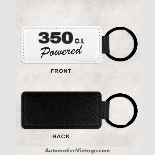 Chevrolet 350 c.i. Powered Leather Car Keychain | eBay