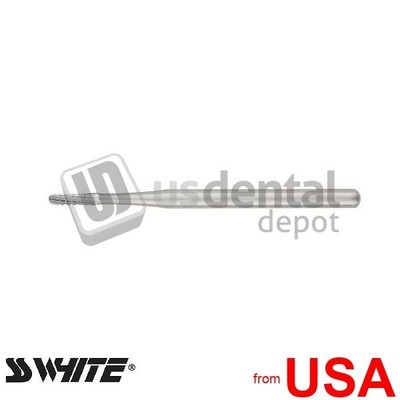 SS WHITE - HP 10pk #1557 straight dome crosscut carbide bur for slow s ...