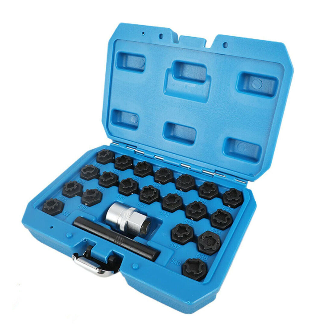 22pcs Master Wheel Lock Key Removal Tool Kit for Volkswagen Lug Nut ...