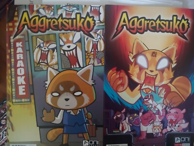 Aggretsuko #1 comic ONI publishing Covers A & B set of 2 books, NM ...