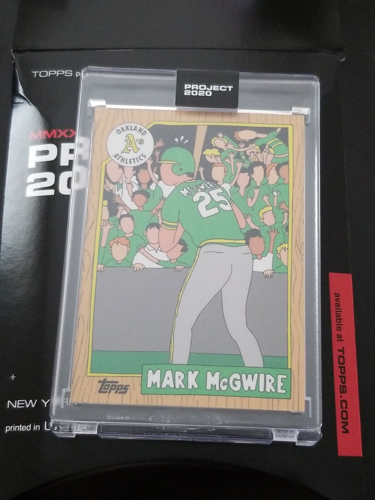 Topps Project 2020 Mark McGwire Athletics w/box by Fucci #134 only ...