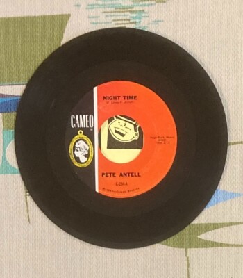 Pete Antell 45 Night Time / Something About You 1962 EX | eBay