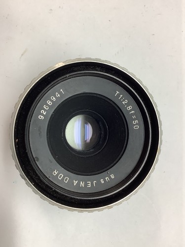 Carl Zeiss AUS Jena DDR 50mm f2.8 M42 Screw Mount Zebra Lens For SLR ...