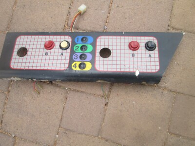 NINTENDO VS SYSTEM Arcade Game 4 PLAYER CONTROL PANEL ASSY #8538 - | eBay