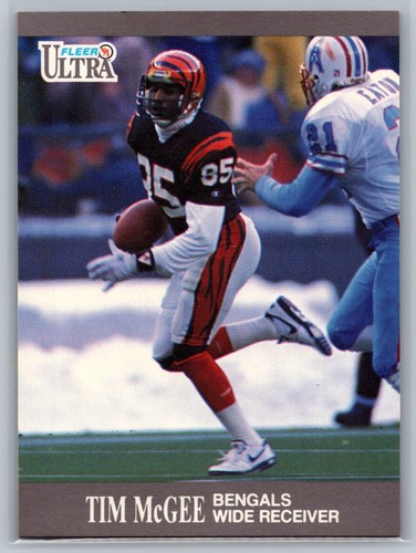 Tim McGee 1991 Ultra FOOTBALL #20 Cincinnati Bengals | eBay