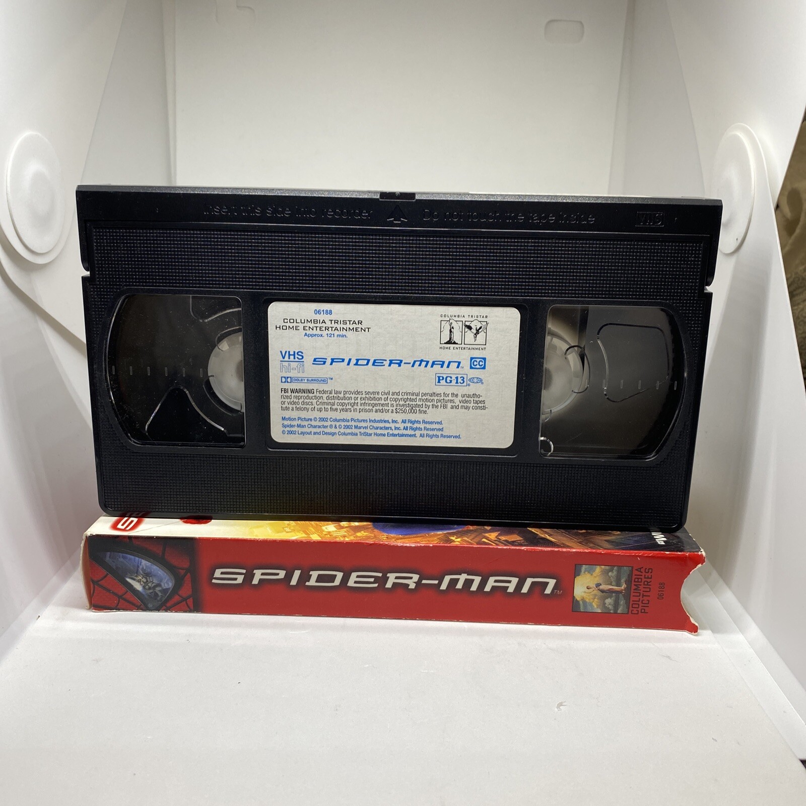 Spider-Man Tape (VHS, 2002) Willem Dafoe, Tobey Maguire, Kirsten Dunst ...