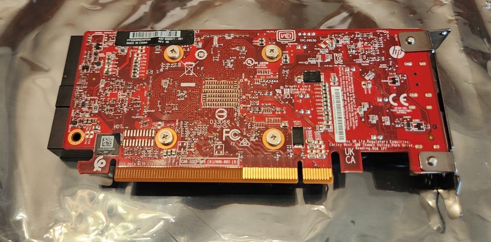 HP RX 6400 Low Profile 4GB GDDR6 Gaming SFF with LP & Full Height ...