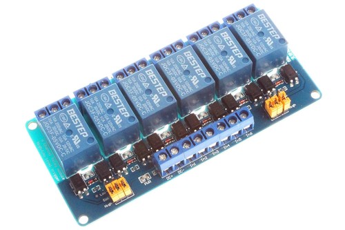 NOYITO 6-Channel Relay Module 5V 12V 24V High Low Level Trigger DC 24V ...