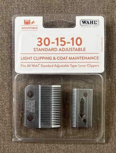 WAHL 30-15-10 Std Adjustable Blade for Adjustable Taper Level Clippers ...