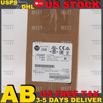 AB 25B-D4P0N114 PowerFlex 525 AC Drive 1.5kW 2HP NEW Factory Sealed US ...