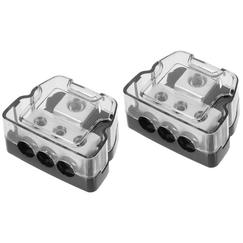 2 Pack Junction Box Splitter for Car Audio Hifi Auto Fuse Distribution ...