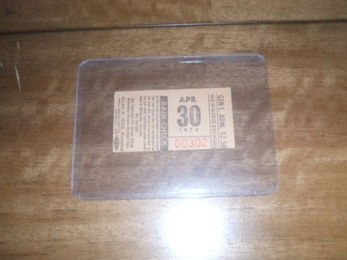 BREWERS ROBIN YOUNT CAREER HIT#10 &CAREER STOLEN BASE#2 MINT TICKET ...