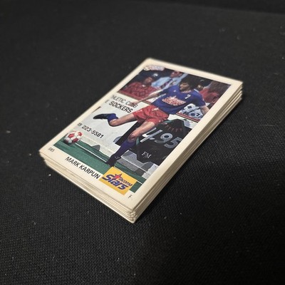 1991 World Soccer Promotions Trading Card Set Indoor Soccer Vintage ...