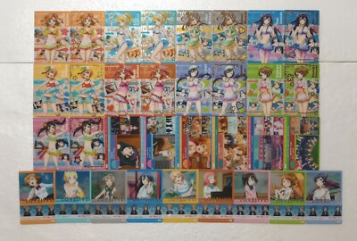Love Live! Set completo di 3 carte Wafer | eBay
