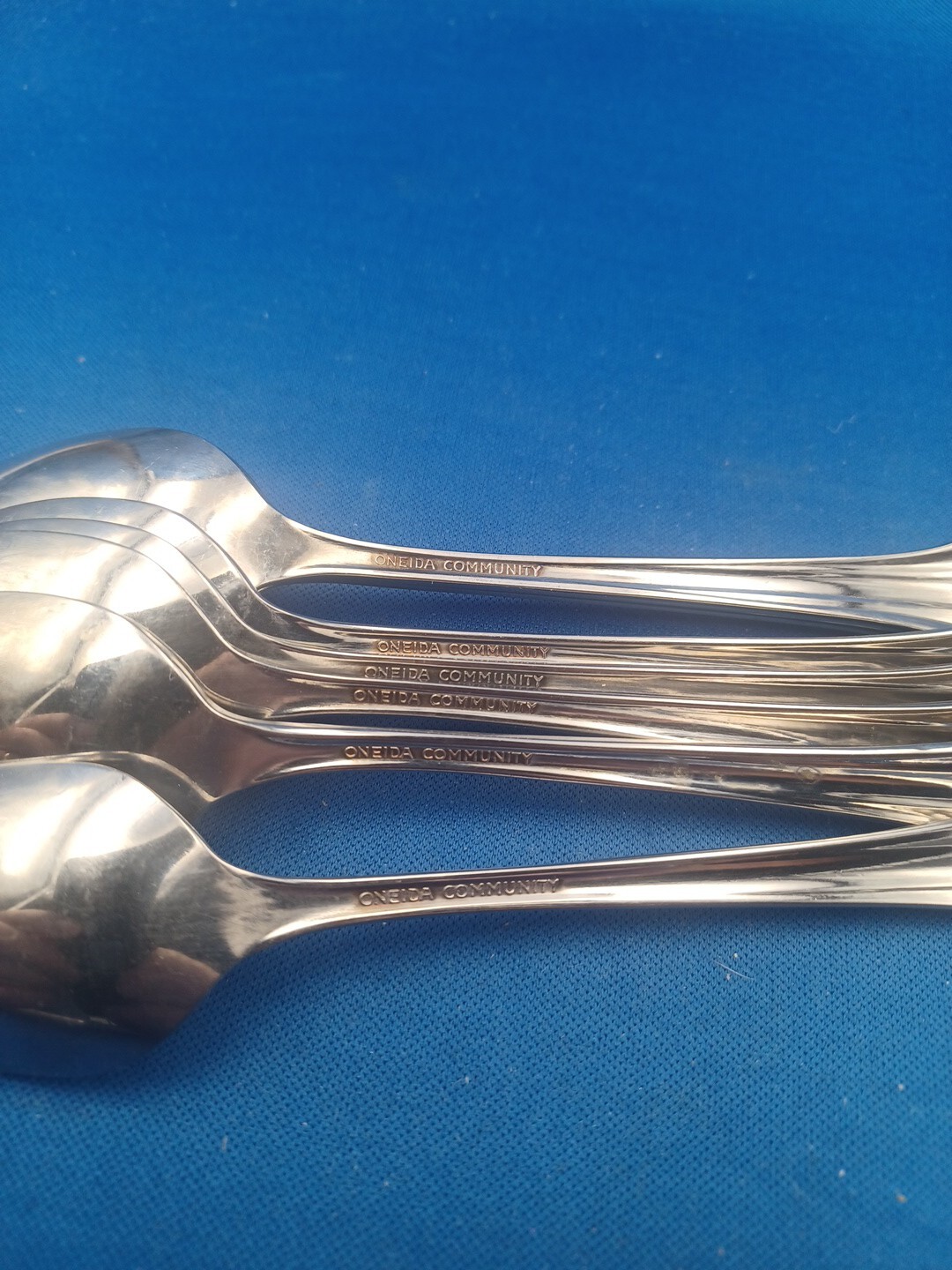 Lot of 7 Oneida CLARETTE Stainless Fruit Spoons 5 7/8" | eBay