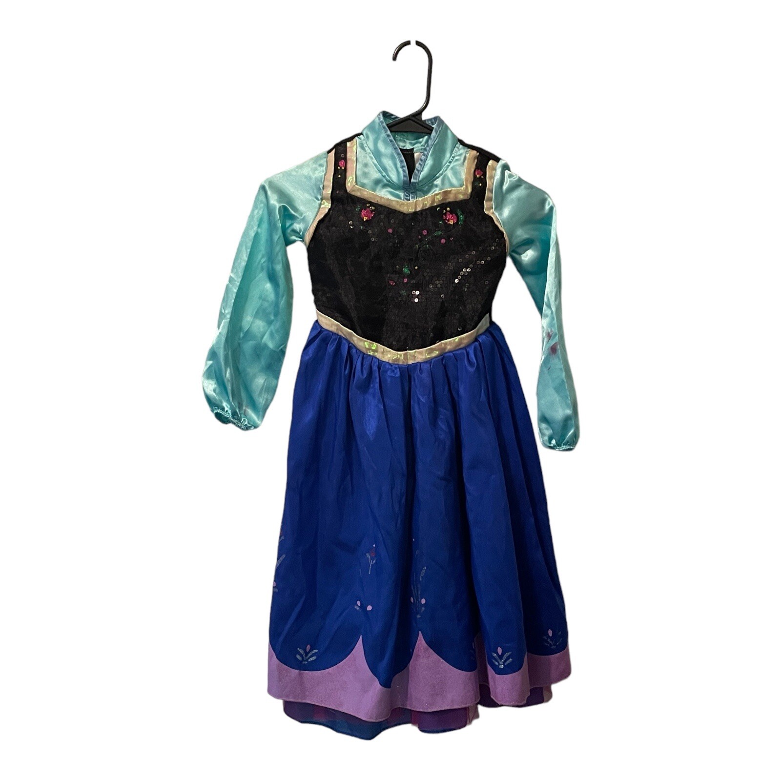 Kids Disney Frozen Anna Halloween Costume Dress Sz. 5… - Gem