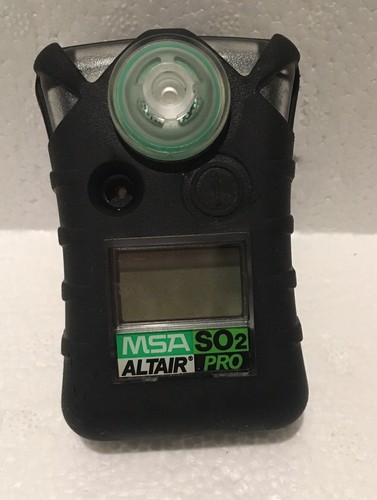 MSA Altair Pro Sulfide Dioxide SO2 Gas Monitor 10076736 UNTESTED! | eBay