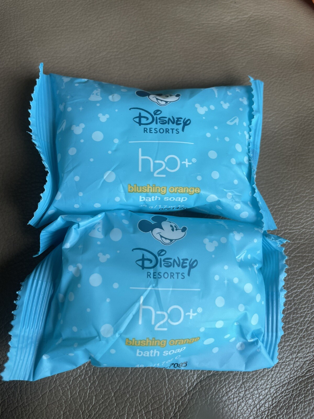Disney Resorts H2O Plus Blushing Orange Bath Soaps New Pack Of 2 | eBay