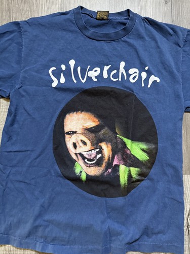 90's VINTAGE SILVERCHAIR XL - L BAND TOUR SHIRT ROCK PUNK GRUNGE Tee | eBay