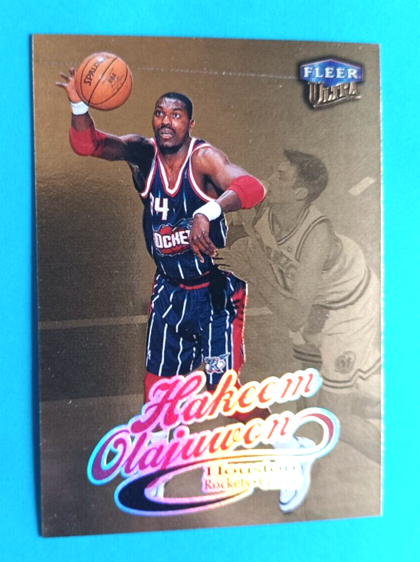 Hakeem Olajuwon 1998 Fleer Ultra #68G Gold Medallion Price Guide ...