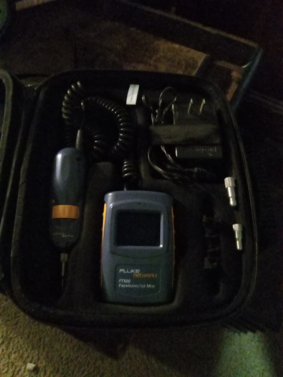 Fluke+Networks+FT500+FiberInspector+Video+Microscope+Kit for sale ...