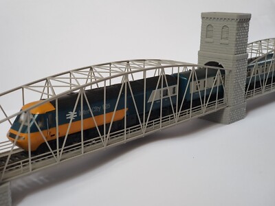 Bridge Model Railway Scenery Single Track Old Bridge OO Gauge 1:76 ...