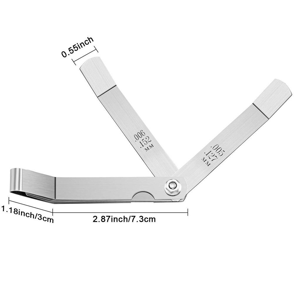 Dual Marked Gap Measuring Tool Measuring Gap Width/Thickness Building ...