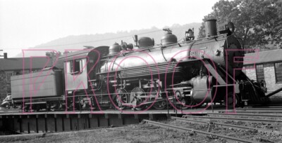 East Broad Top (EBT) Engine 18 on the Rockhill Furnace Turntable in ...