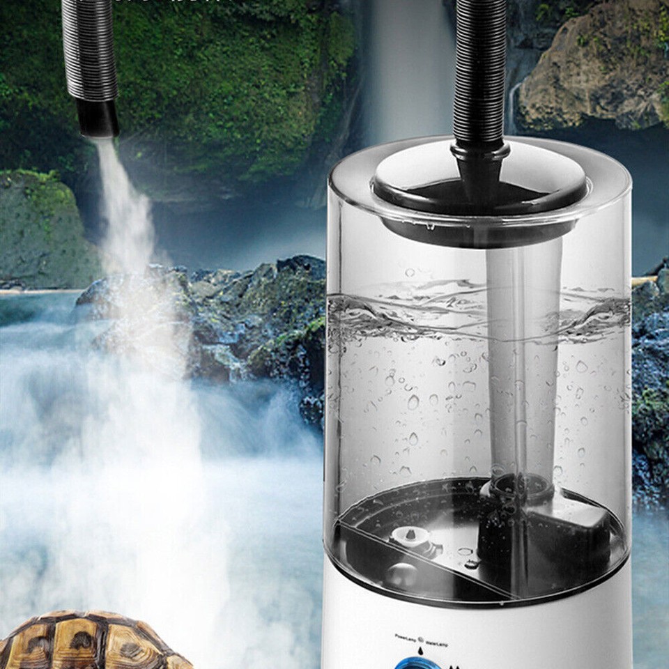 Reptile Pet Humidifier Fogger Fit Tortoise Habitat Chameleon Snake ...