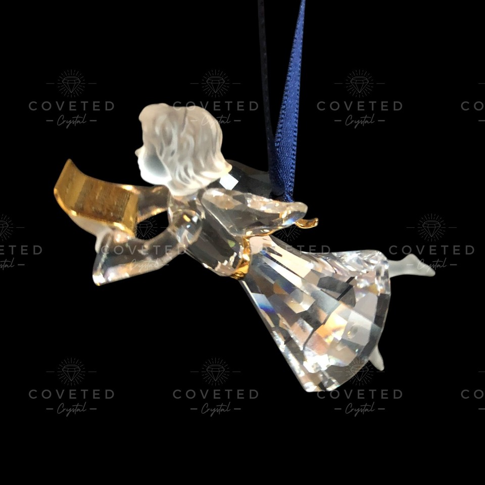 Swarovski Crystal 2007 ANGEL 904989 Christmas Ornament Mint Boxed Rare ...