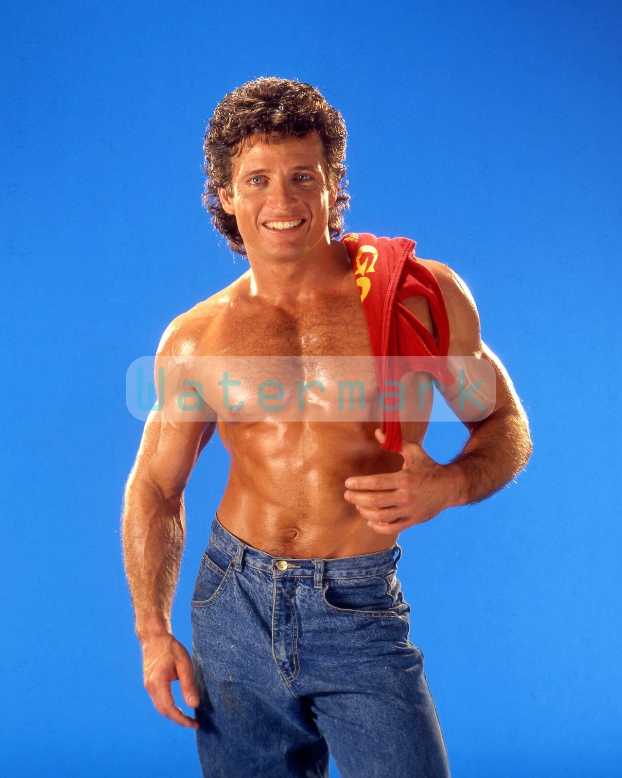 STEVE BOND General Hospital Actor w/ Six Pack ** Pro Archival Print (8. ...
