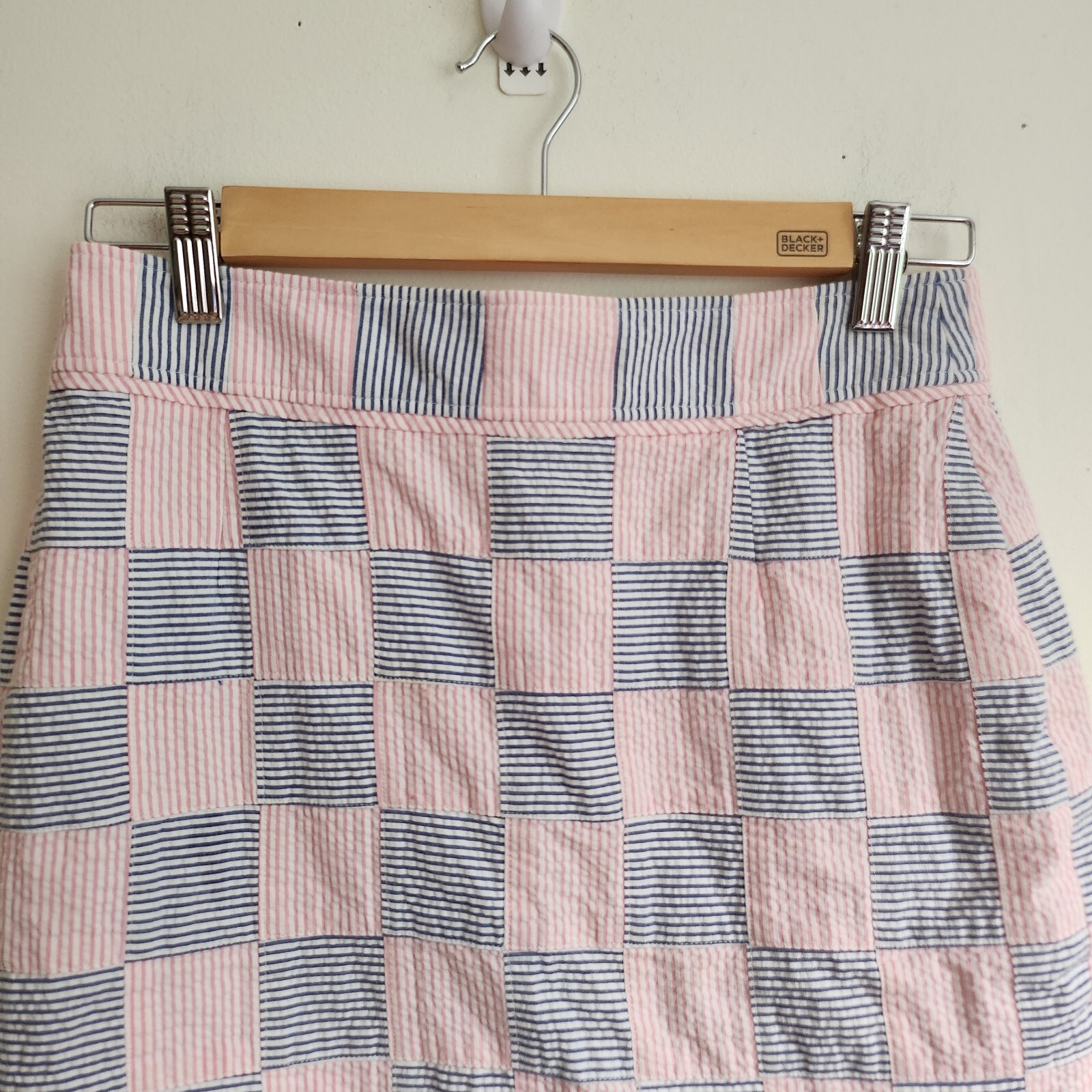 Brooks Brothers Preppy Patchwork Pencil Skirt. - Gem