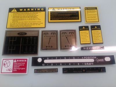 Ford Tractor 2810 3610 3910 4110 4610 5610 6610 7610 Shift Lift Pto ...