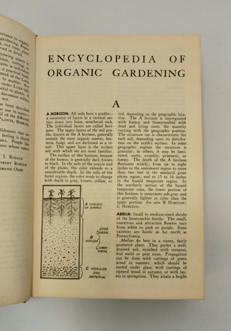 Nov 1965 Encyclopedia of Organic Gardening by J.I. Rodale & Staff w ...
