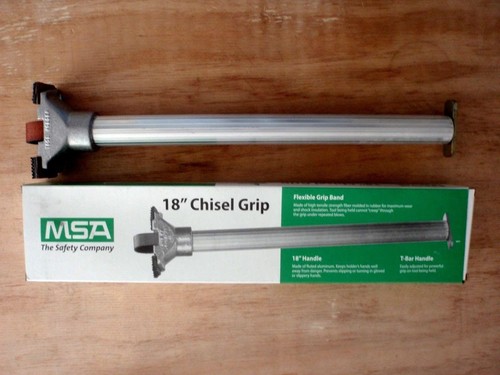 1 x MSA 18" CHISEL GRIP/ TOOL HOLDER #507005 ERGONOMIC/HAND PROTECTION ...