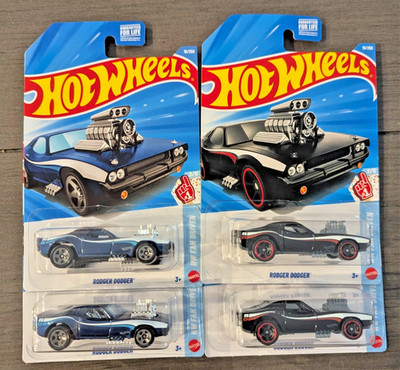 Hot Wheels Kroger Exclusive Roger Dodger 2026 Mint 1:64 Blue White ...