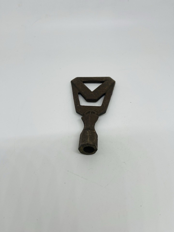 Vintage Cast Iron Finial V Shape Topper Spear Threaded -EstateFind | eBay