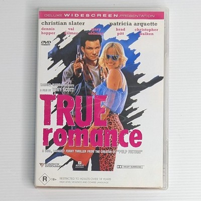 True Romance DVD 1993 Tarantino Movie - Christian Slater Region 4 ...