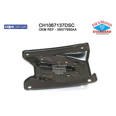 CAPA Front Right Bumper Mounting Bracket Steel for 2006-2008 RAM 1500 ...