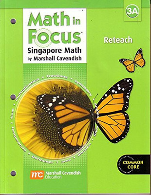 MATH IN FOCUS: SINGAPORE MATH: RETEACH WORKBOOK GRADE 3 By Great Source ...