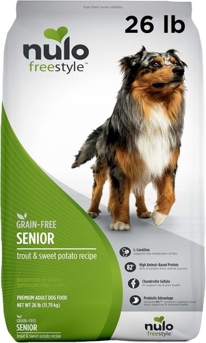 Nulo Freestyle All Breed Senior Dry Dog Food, Premium 26 Pound (Pack of ...