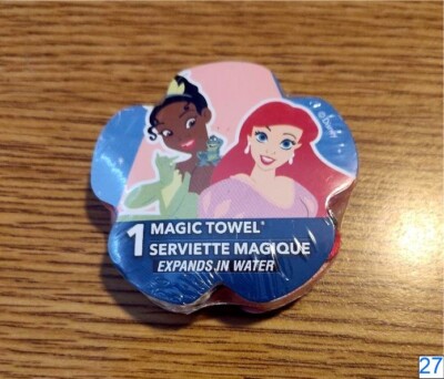 Disney Princess - Magic Towel - (Expands in Water) | eBay