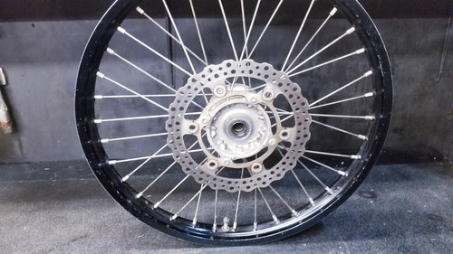 Front black wheel rim 2009-2018 Kawasaki KX250f KX450f kx 250f 450f ...