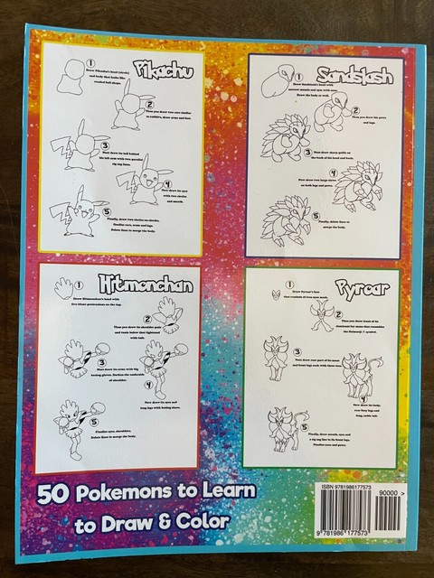 Unofficial Book Ser.: How to Draw Pokemon : 50 Pokemons to Learn to ...