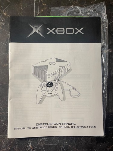 Microsoft XBOX Manual Only | eBay